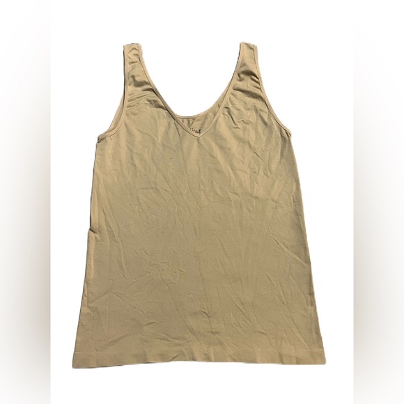 J. Crew | Tops | J Crew Tank Top Mercantile Nude Layering Tank Top ...